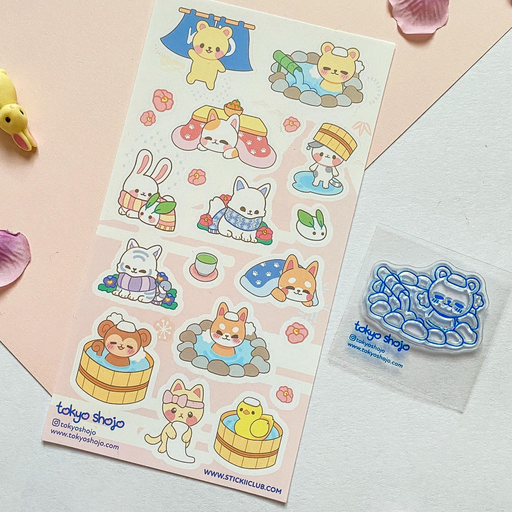 Bear Spa Stamp – STICKII