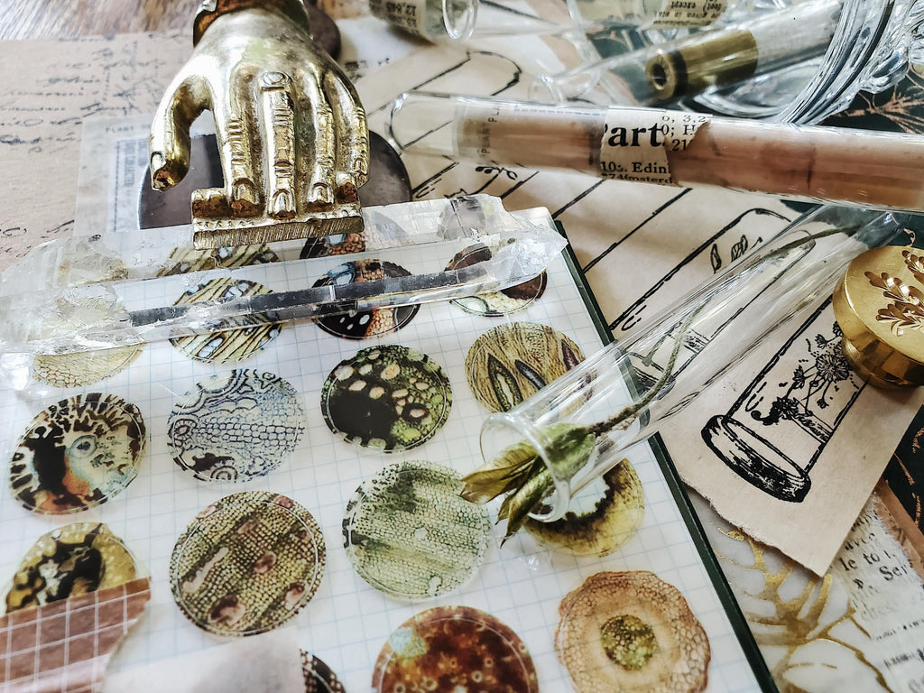 Microscope Slides Sticker Sheet – STICKII